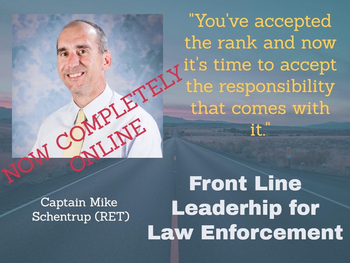 Front-Line Leadership for Law Enforcement - Advanced Police Concepts